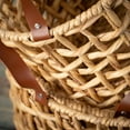 Sullivans 16.5", 14.5" & 13" Open Weave Handled Baskets Set of 3 ...