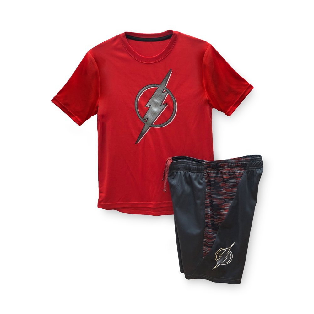 Flash - The Flash Boys Graphic T-Shirt and Shorts Set, 2-Piece Outfit ...