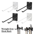 Heavy Duty Garage Tool Organizer Wall Mount, 10 Inch Space-Saving Dual ...