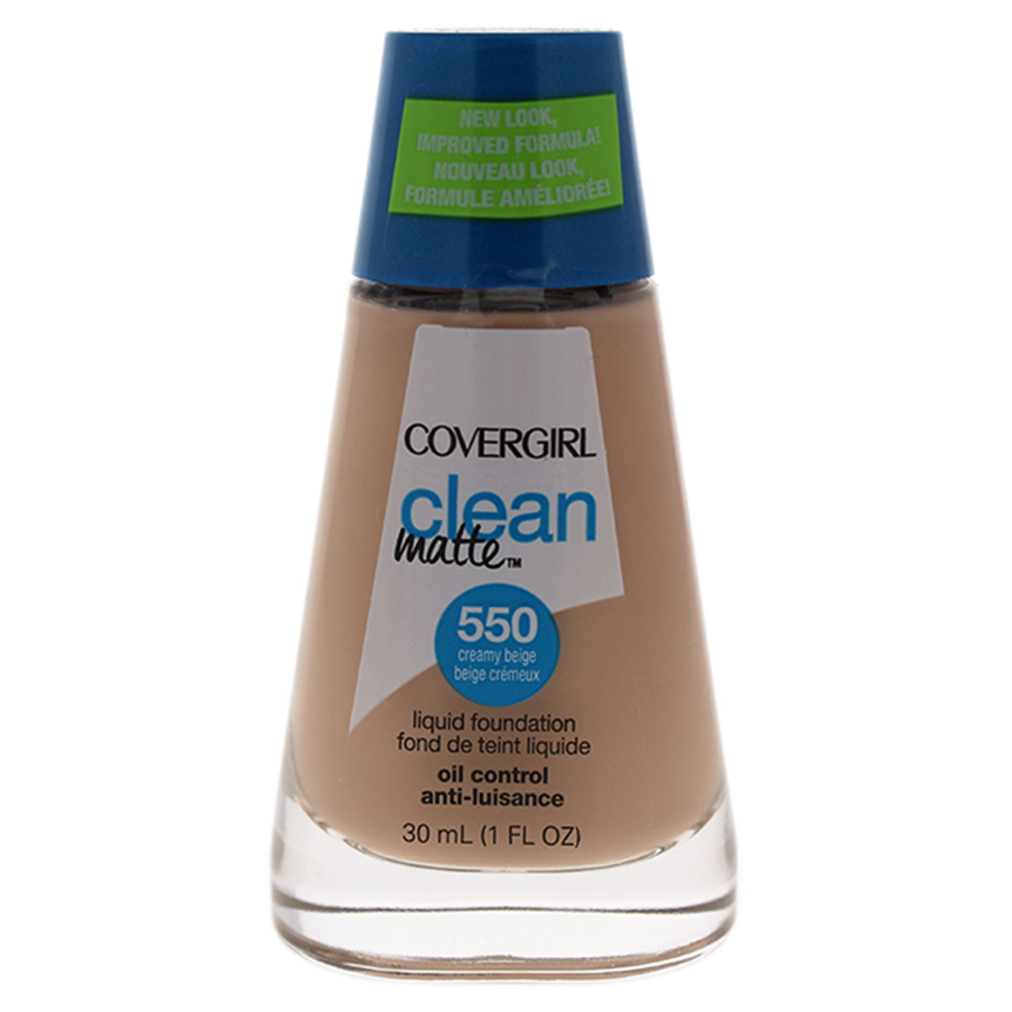 CoverGirl Base Base de maquillaje líquida mate limpia - #550 Beige ...