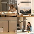 WEIYEYY Adjustable LED Clip-On Desk Lamp USB Port Study Table Light ...