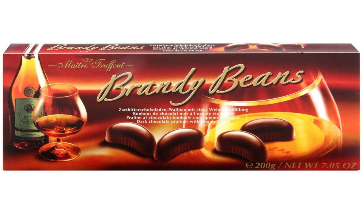Brandy Beans Filled Chocolates (Maitre Truffout) 200g (7.05 oz ...
