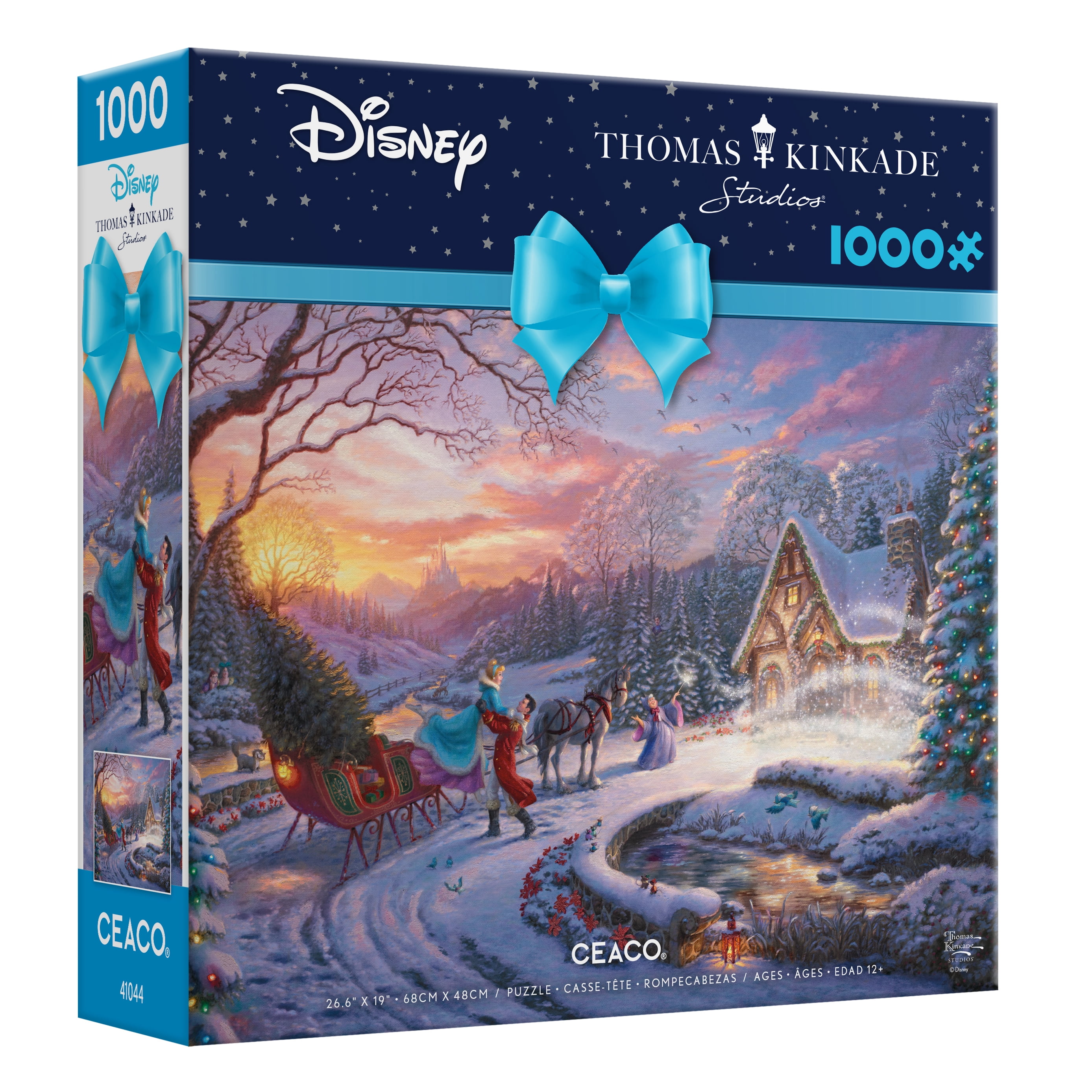 Ceaco 1000-Piece Thomas Kinkade Holiday Cinderella Bringing Home the ...