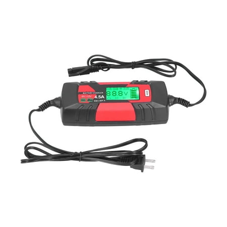 Car Battery Charger, Automatic Restart Batteries Maintainer 6V 12V ...