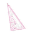 Clear Sewing Ruler French Curve Ruler Drawing Template for Fabric ...