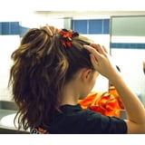 Pomchies Original Hair Tie, Brightly Colored Ponytail Holder Pom-Pom ...