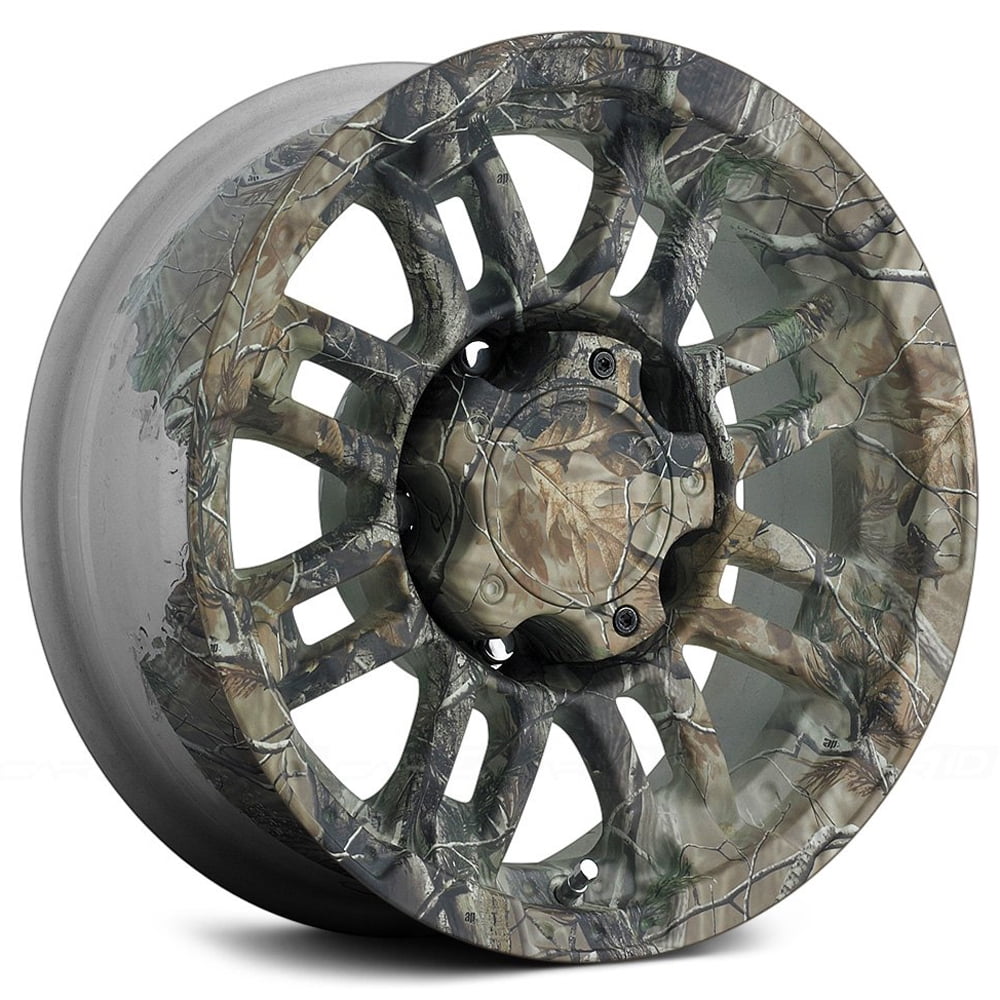 Vision 375 Warrior 18x8.5 5x5" +25mm Camo Wheel Rim 18" Inch - Walmart.com