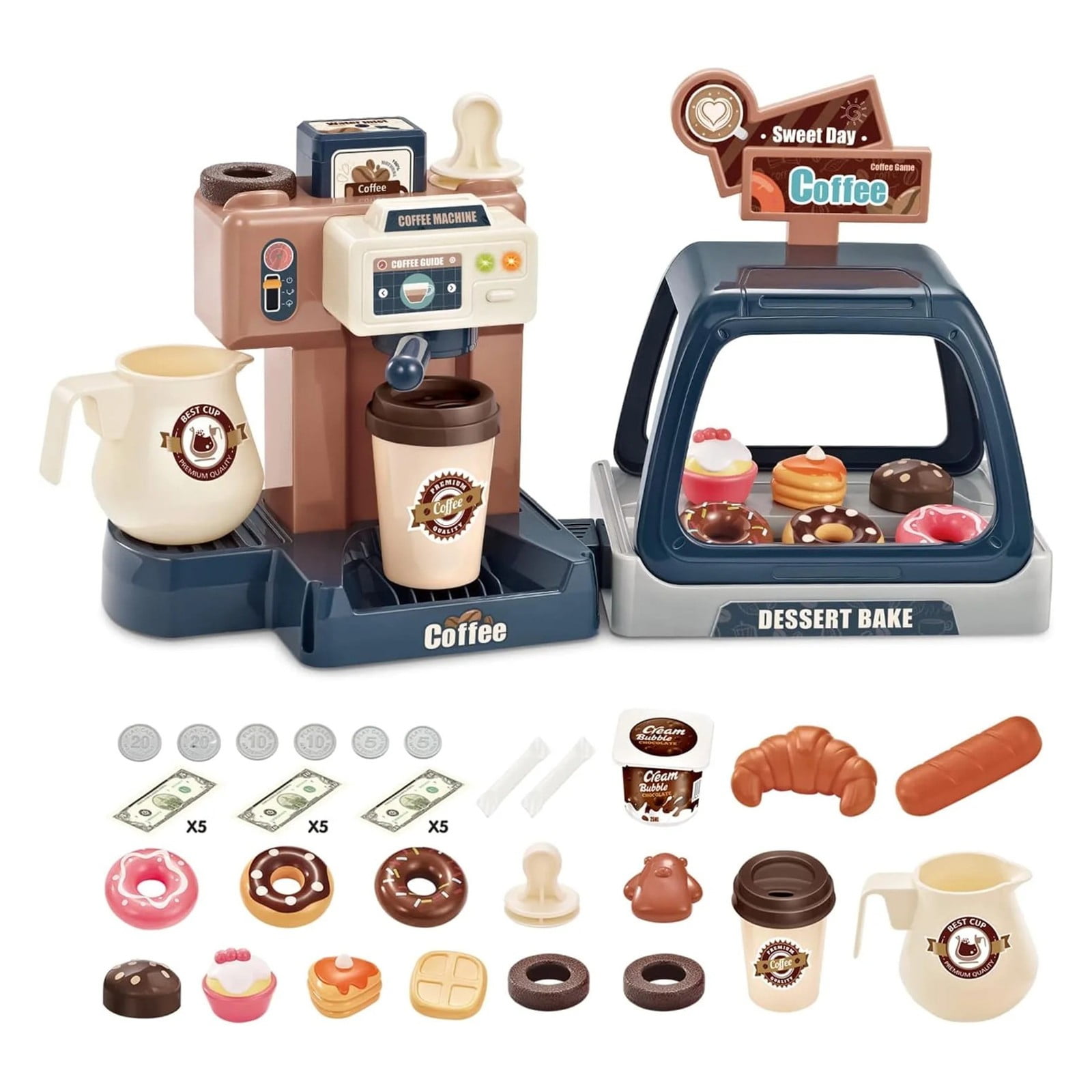 Click here for Bingli Pretend Role Play Toy Kids Coffee Maker Pla... prices