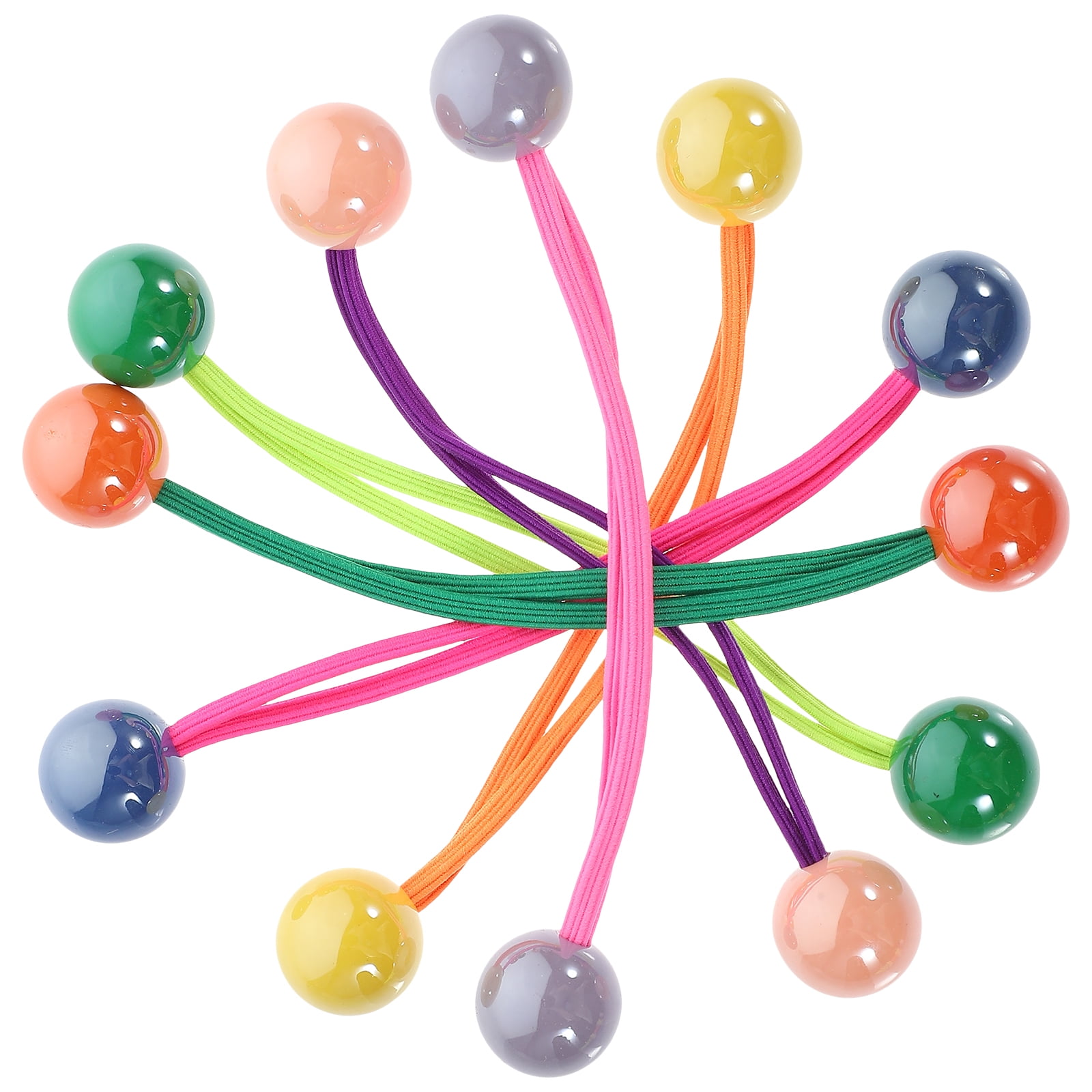 Click here for Qusenong 12pcs Ponytail Hair Elastics Ponytail Bal... prices