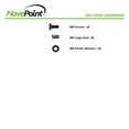 NavePoint 2U Vertical Wall Mountable Server Rack, Black - Walmart.com
