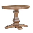Christopher Knight Home 57" Oval Extendable Dining Table with Pedestal ...