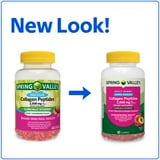 Spring Valley Collagen Peptides Gummies for Hair, Skin & Nails 2,500 mg ...