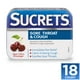 Sucrets Sore Throat & Cough Lozenges, Vapor Cherry Flavor, 18 Count ...
