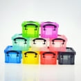 Plastic Storage Box with Locking Lid Clear Plastic for Small Crafts ...