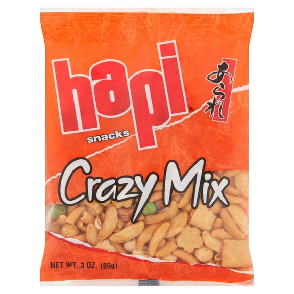 Hapi Traditional Tokyo Mix Snack 3 oz (Pack Of 12) - Walmart.com