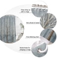 54x78 Inch Shower Curtain Decorative Forest Woodland Bathtub Bath ...