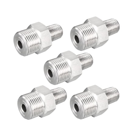Pipe to Fitting Adapter, Pressure Gauge Adapter, M20*1.5 Male Pipe x G1 ...