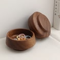 1pc Walnut Desktop Storage Box. Needle, Paper Clip, Push Pin Organizer ...