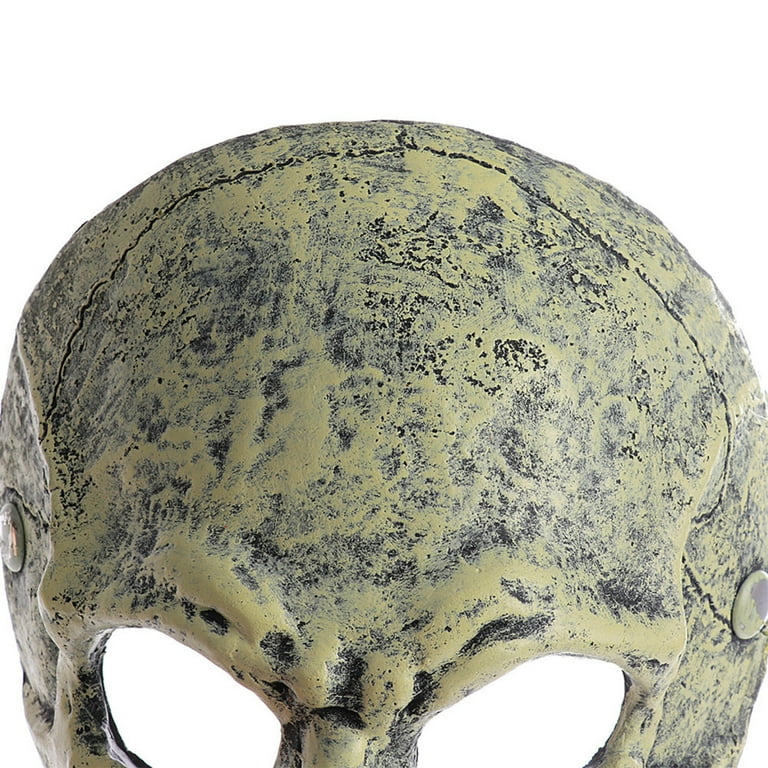 Metal Skull Half Mask