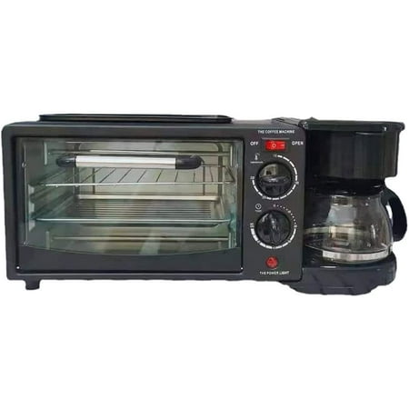toaster Three-in- one breakfast maker center station, 12L toast bread ...