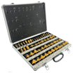 35 PIECE CARBIDE ROUTER BIT TOOLS SET W/ CASE - 1/4 INCH SHANKS ...