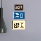 Classic Framed X-Ray Room Sign (Brushed Gold) - Medium - Walmart.com