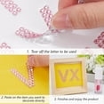 1set 4 Sheets Rhinestone Stickers Gems Decals Half Round for DIY Art ...