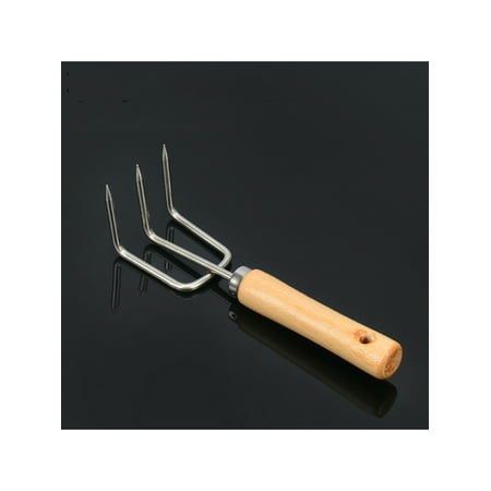 mini grass rake Garden Steel Rake Garden Tool Cultivator with Short ...