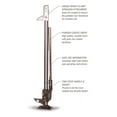 Hi-Lift 60 Inch X-TREME Elevator Cast Iron Power Jack with Top Clamp ...