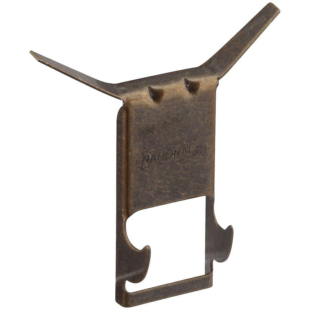 V2552 Brick Hanger 2/pk - Antique Brass - Walmart.com