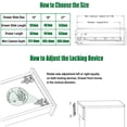 21 Inch Undermount Drawer Slides 1 Pair Full Extension Soft Close ...
