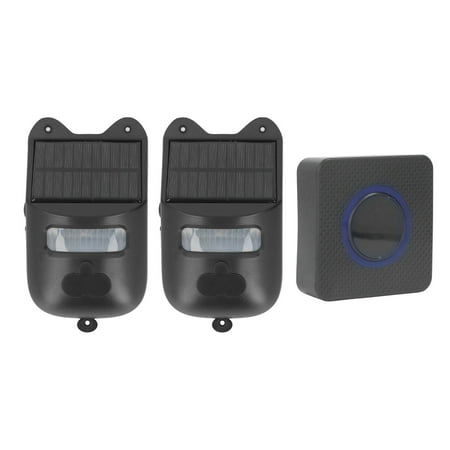 Long Range Solar Driveway Alarm System, Weatherproof Outdoor Motion ...