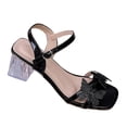 AJGRHE Sandals for Women Dressy Elegant High Heel Sandals For And ...