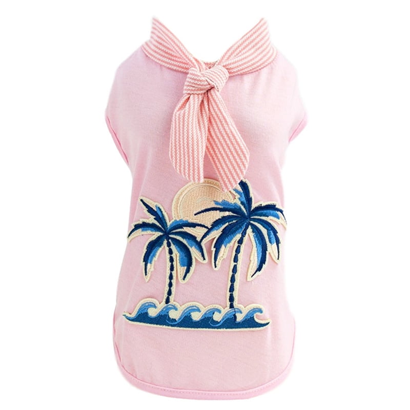 Click here for Nobrand Dog Shirt Creative Palm Tree Fashion Pet T... prices