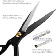 10 Inch Professional Fabric Scissors Heavy Duty Sewing Shears Sharp ...