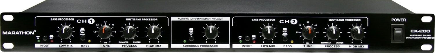 MARATHON PROFESSIONAL MA-EX200 Multiband Sound Enhancement Processor ...