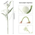 3 Head Dandelion Puff Artificial Flowers, Dandelion Bouquet for Home ...