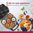 Non-Stick 6-Section Multi-Food Maker - Arepas, Mini Pancakes, Corncakes ...