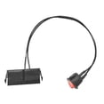 24 Pin Power Line Red LED Power On/Off Bridge Adapter Cable 13.8-inch ...