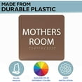 ADA CENTRAL SIGNS - 6" X6" Mothers Room Sign - ADA Compliant Tactile ...