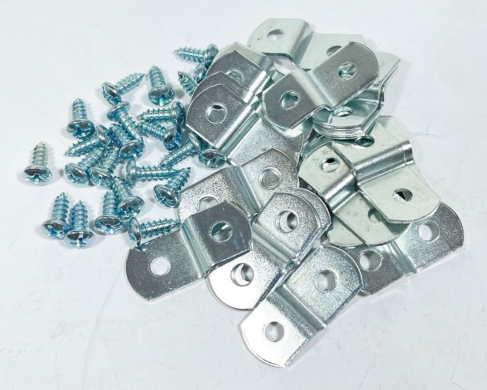10 Pack 1/8" Offset Clips With Screws - Walmart.com