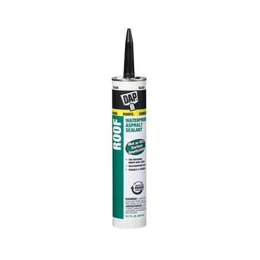 DAP 18268 10.1 oz. Black Roof Waterproof Asphalt Filler & Sealant ...