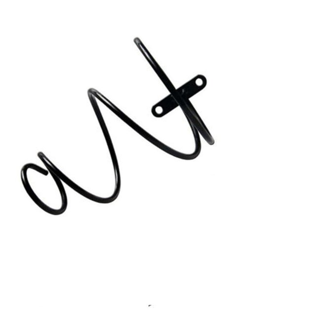 Black Metal Kitchen Supplies Screws Bar Red Wine Bottle Wall Mounted ...