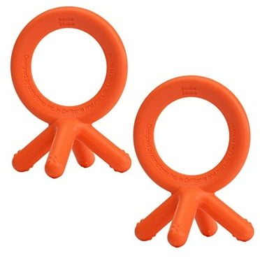 XIRQI Comotomo Silicone Baby Teether, Blue, 1.75x Inch (Pack of 1) Blue ...