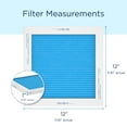 Medify Air 12x12x1 Air Filter, MERV 12 Pleated with HEPA, HVAC Furnace ...
