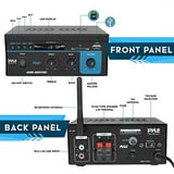 Pyle Bluetooth Home Audio Amplifier Receiver, 80 Watt, Subwoofer Output ...