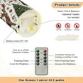 LED Candle Lights With Remote Flickering Flameless&Timer Function For ...