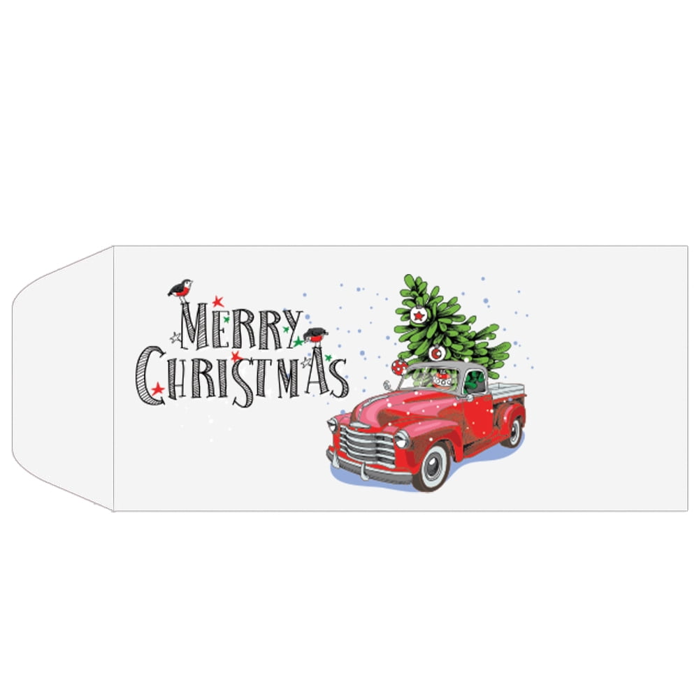 Holiday Envelopes - Christmas Truck - Drive Up Banking 500/box ...