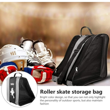 Ice Skate Bag Ice Roller Skating Carrying Bag Inline Skating Bag Figure ...