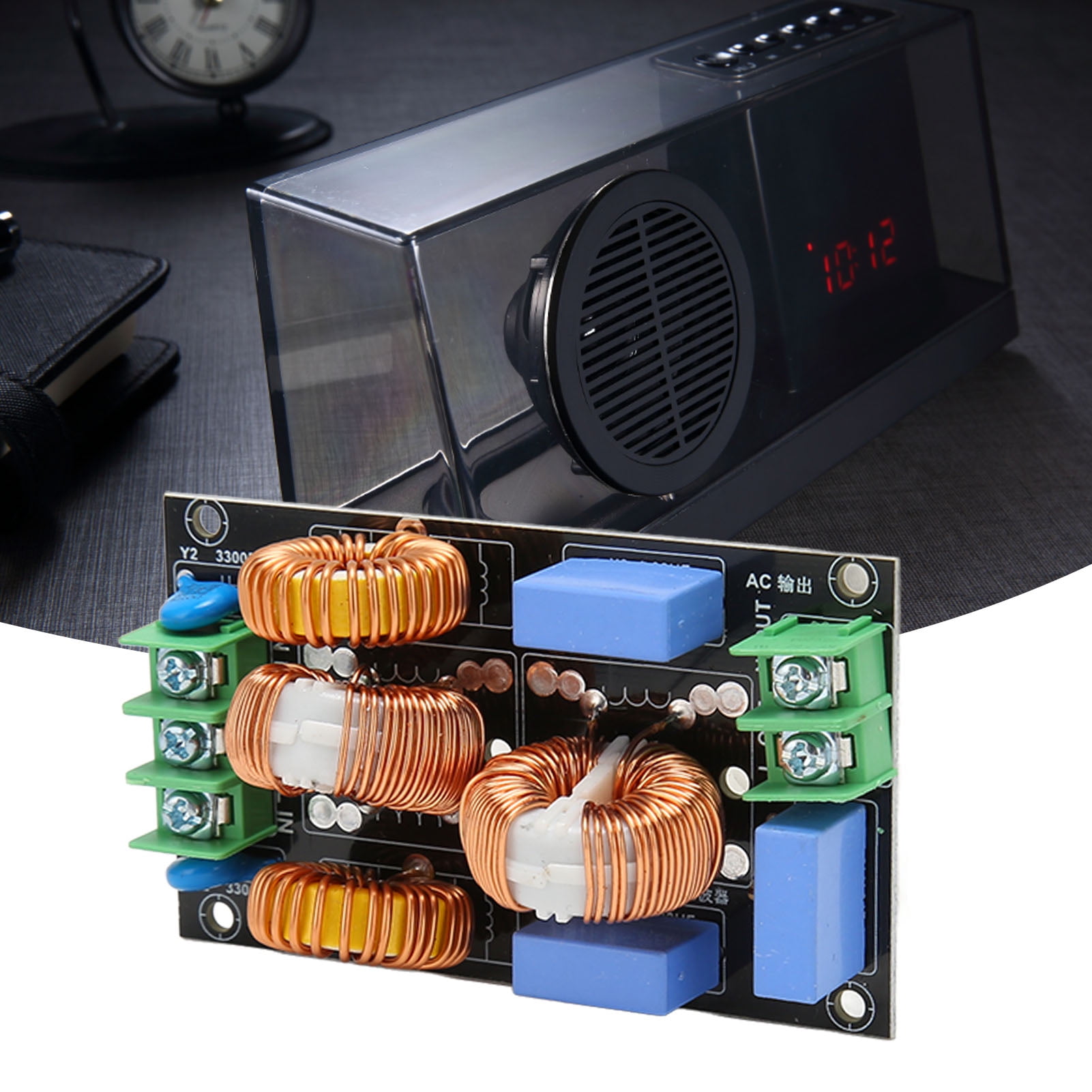 Power Supply Filtering Board, PCB 2 Stages Common Mode EMI Power Filter ...